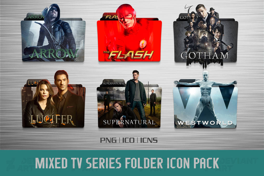 Mixed TV Series Folder Icon Pack #2 by AhmtErnBrs60 on DeviantArt