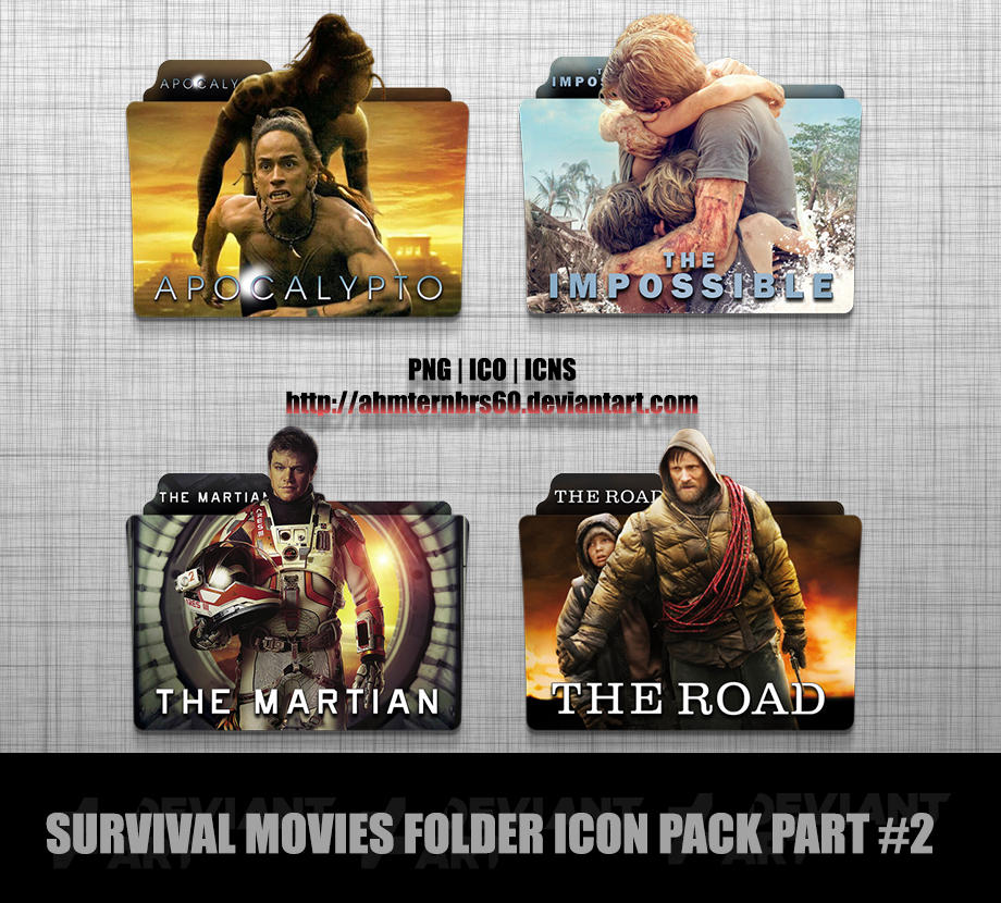 Survival Movies Folder Icon Pack Part #2 by AhmtErnBrs60 on DeviantArt