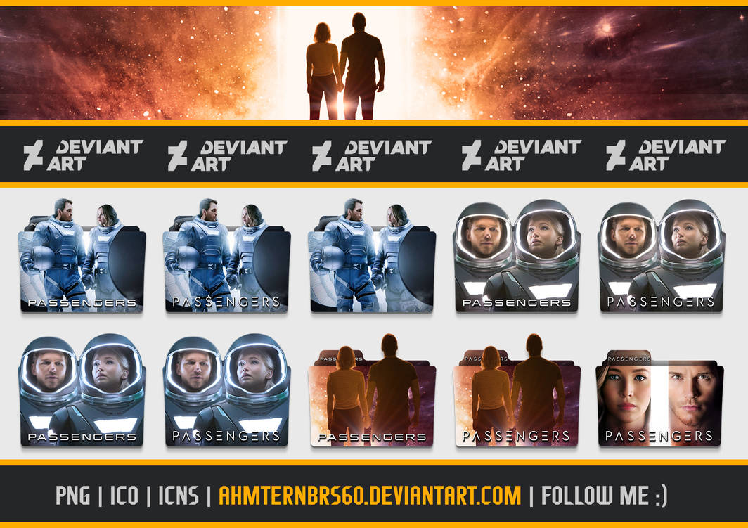 Passengers (2016) Folder Icon Pack by AhmtErnBrs60 on DeviantArt