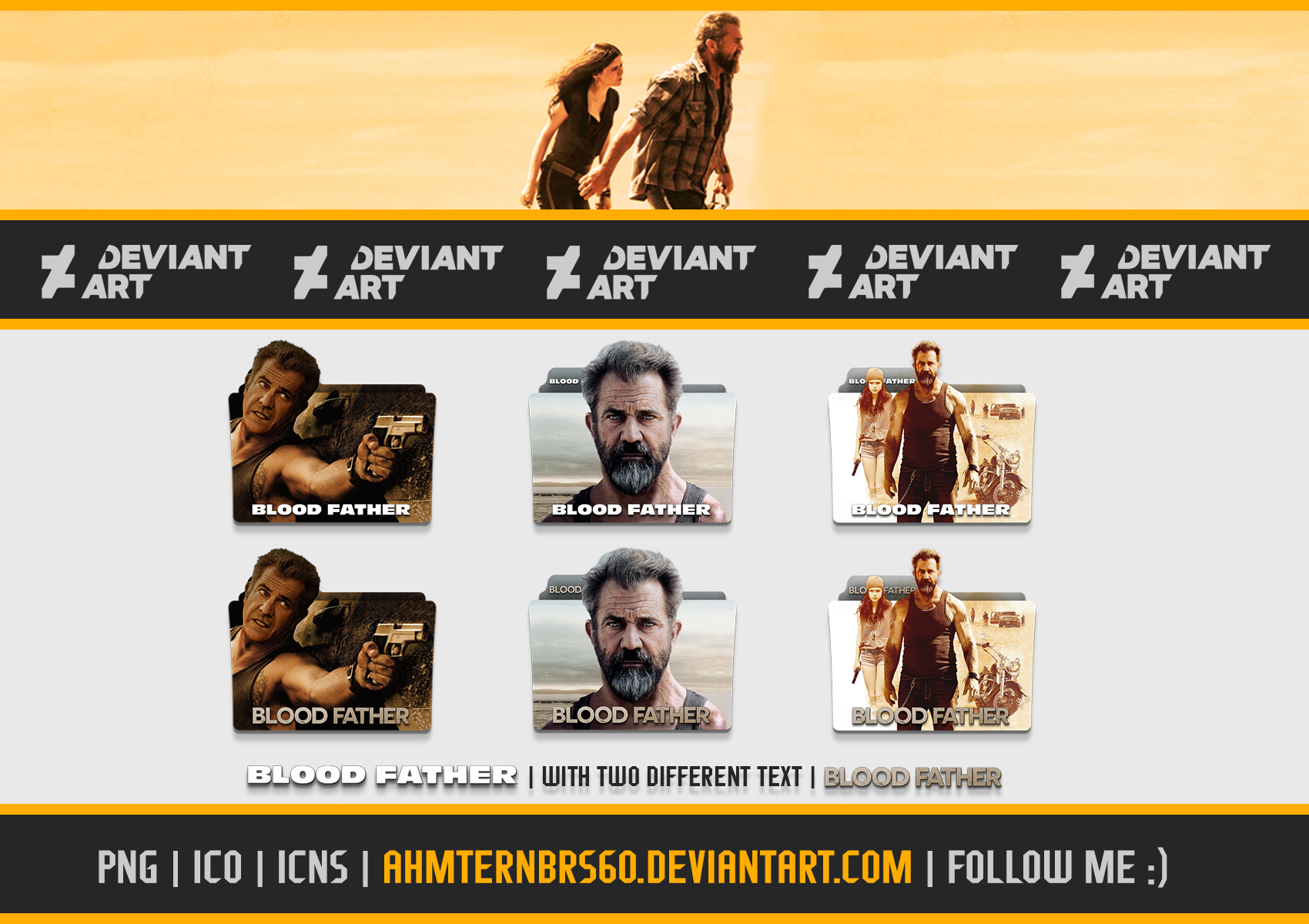 Blood Father (2016) Folder Icon Pack by AhmtErnBrs60 on DeviantArt