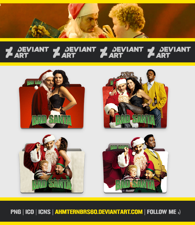 Bad Santa (2003) Folder Icon Pack by AhmtErnBrs60 on DeviantArt