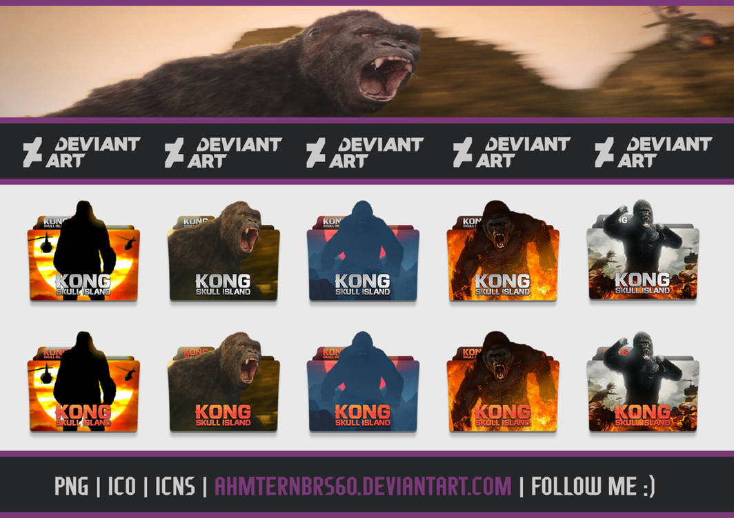 Kong: Skull Island (2017) Folder Icon Pack by AhmtErnBrs60 on DeviantArt