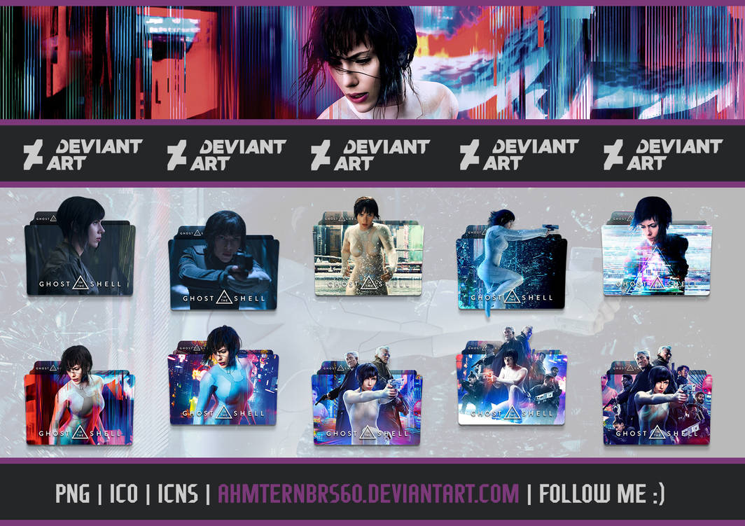 Ghost In The Shell (2017) Folder Icon Pack by AhmtErnBrs60 on DeviantArt
