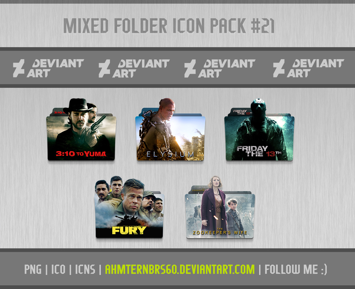 Mixed Folder Icon Pack #21 by AhmtErnBrs60 on DeviantArt