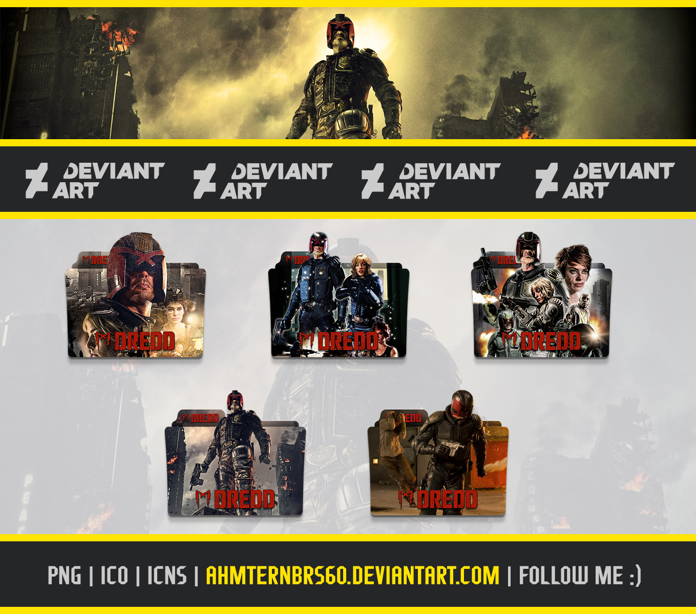 Dredd (2012) Folder Icon Pack by AhmtErnBrs60 on DeviantArt