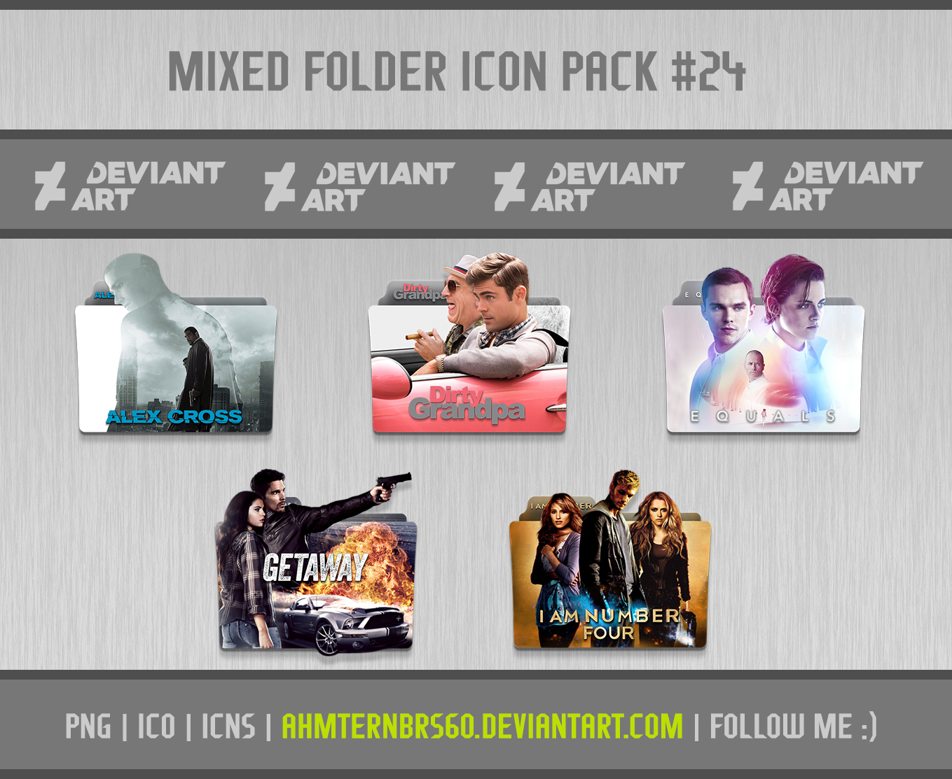 Mixed Folder Icon Pack #24 by AhmtErnBrs60 on DeviantArt