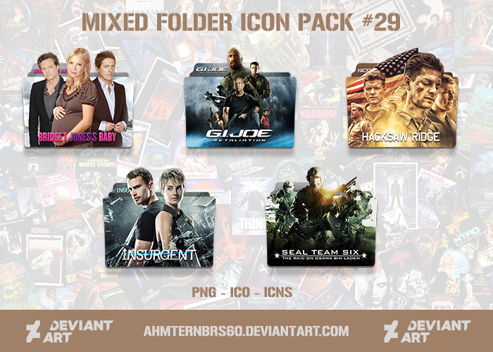 Mixed Folder Icon Pack #29 by AhmtErnBrs60 on DeviantArt