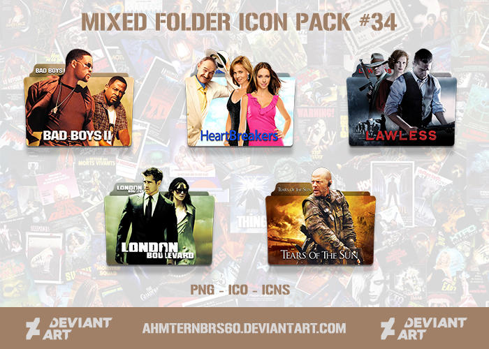 Mixed Folder Icon Pack #34 by AhmtErnBrs60 on DeviantArt