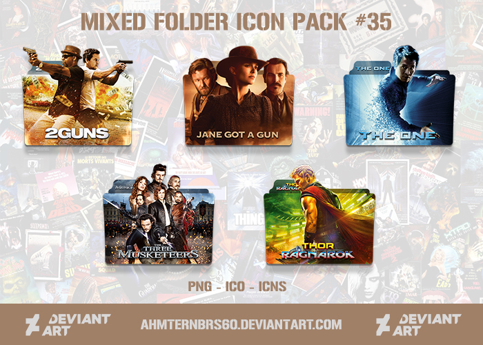 Mixed Folder Icon Pack #35 by AhmtErnBrs60 on DeviantArt