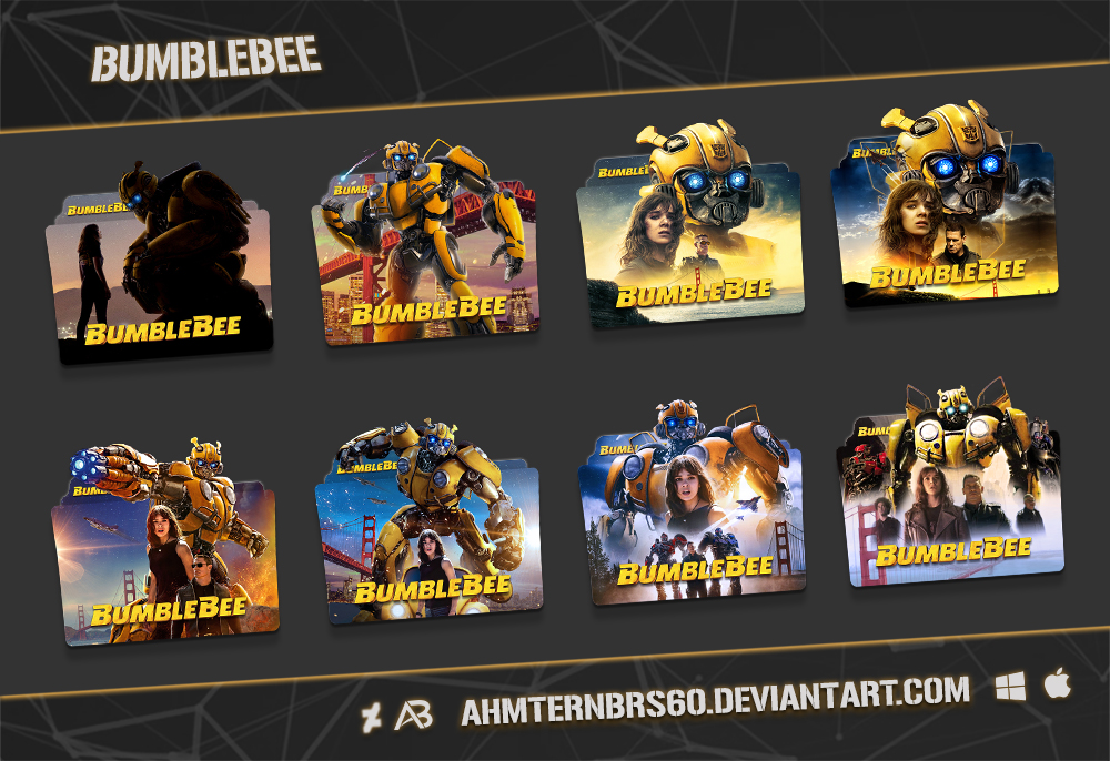 Bumblebee (2018) v1.3 Folder Icon Pack by AhmtErnBrs60 on DeviantArt