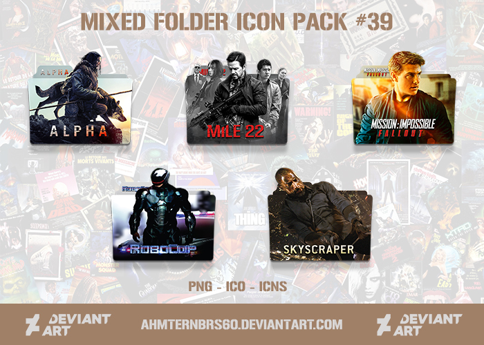 Mixed Folder Icon Pack #39 by AhmtErnBrs60 on DeviantArt