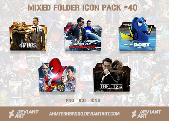 Mixed Folder Icon Pack #40 by AhmtErnBrs60 on DeviantArt