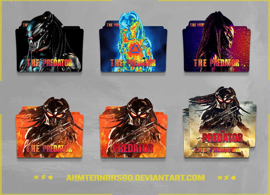 The Predator (2018) Folder Icon Pack by AhmtErnBrs60 on DeviantArt