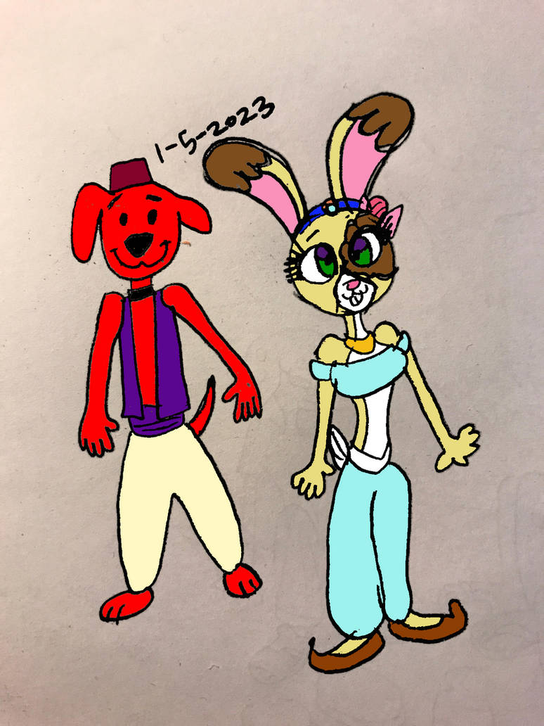 Cliffordladdin- Al and Jasmine by JDP2020 on DeviantArt