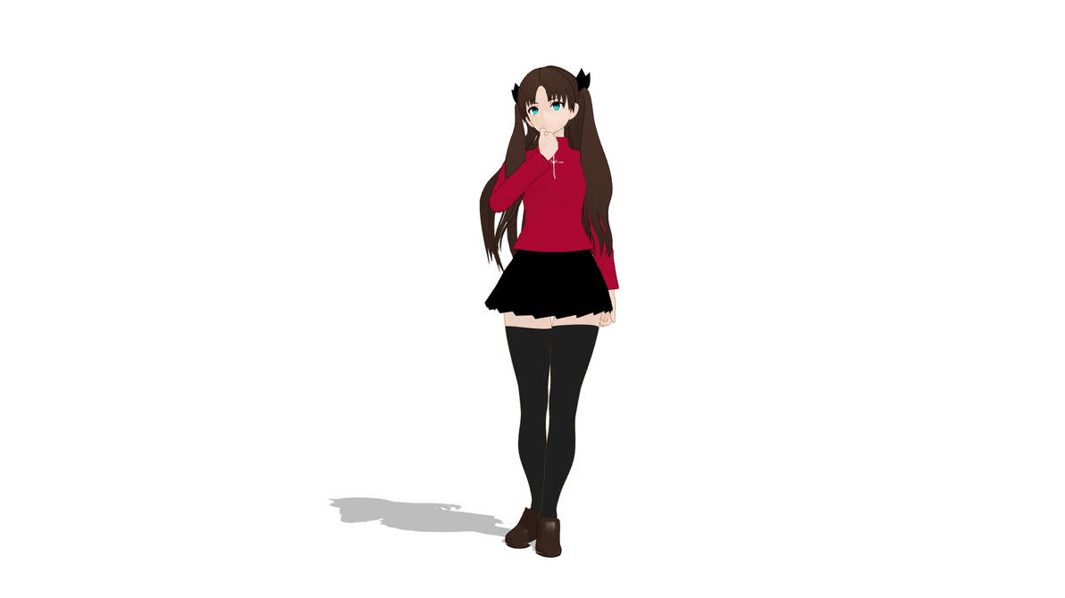 MMD model dl free rin_tohsaka r18 by Neruasd on DeviantArt