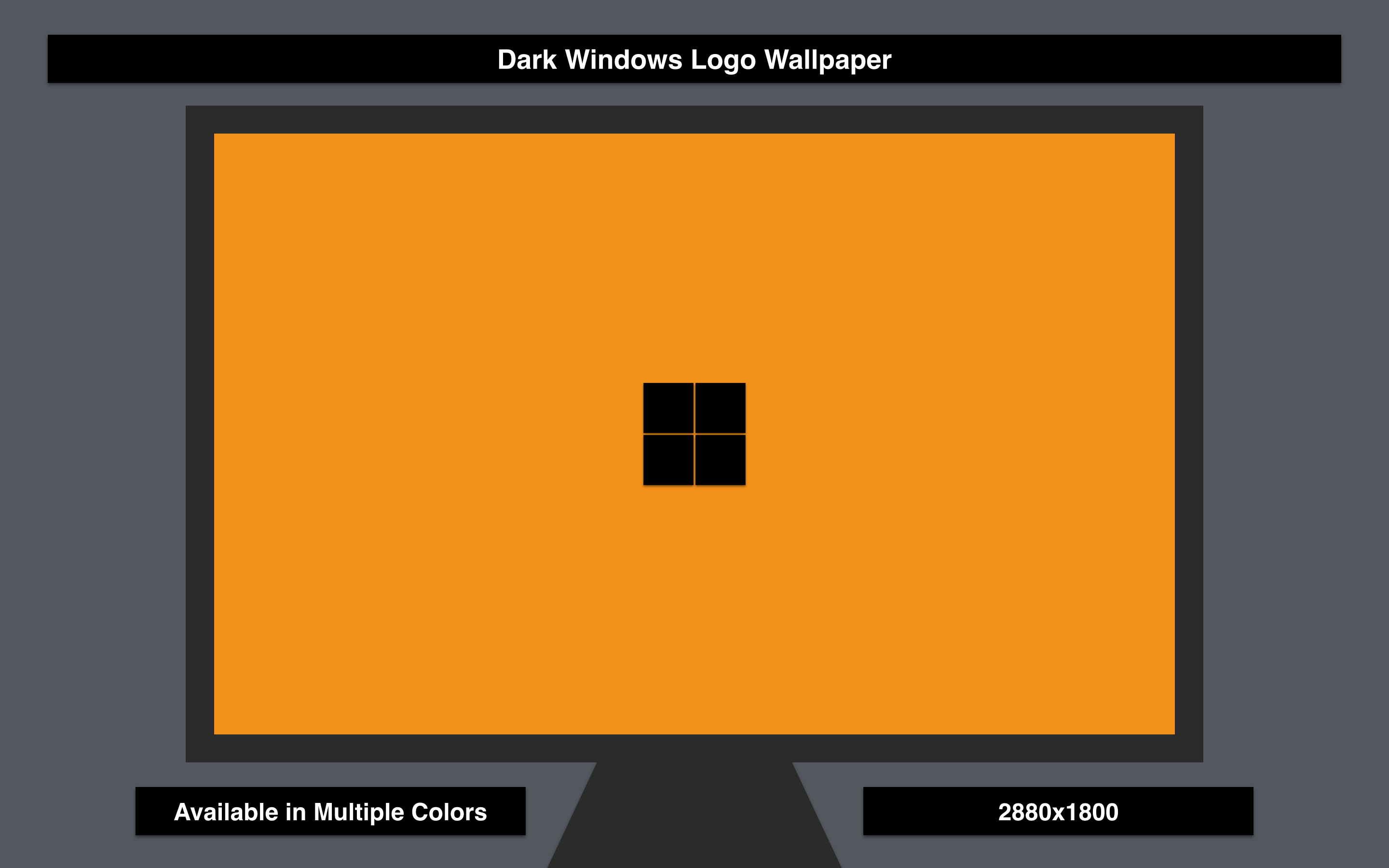 Dark Windows Logo Wallpaper by basileus-phoenix on DeviantArt