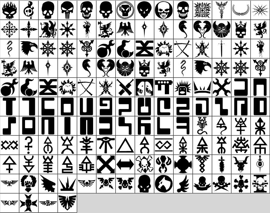 Warhammer Shapes for Photoshop by PogS on DeviantArt