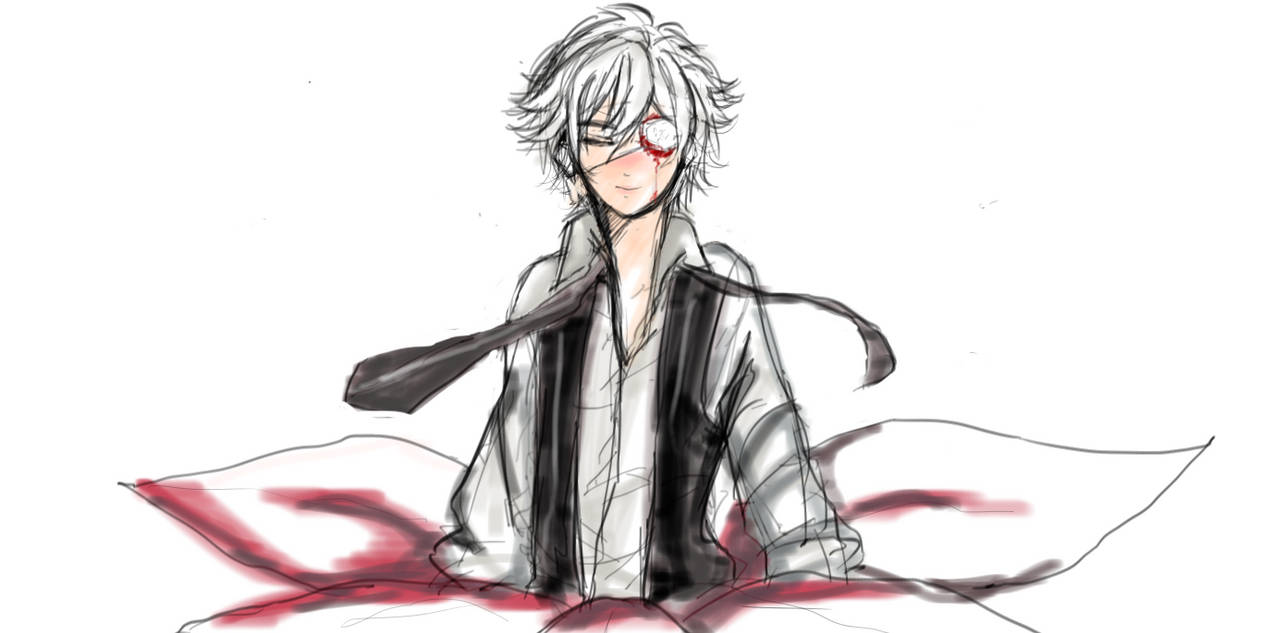Sketch 11: Kaneki Ken [Tokyo Ghoul] by MiraMineko on DeviantArt