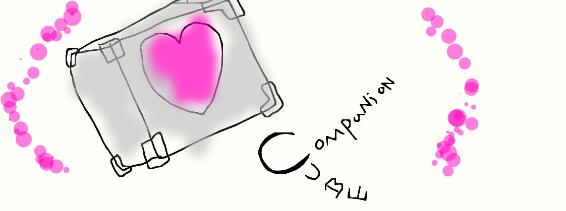 Companion cube by Another-Test-Subject on DeviantArt