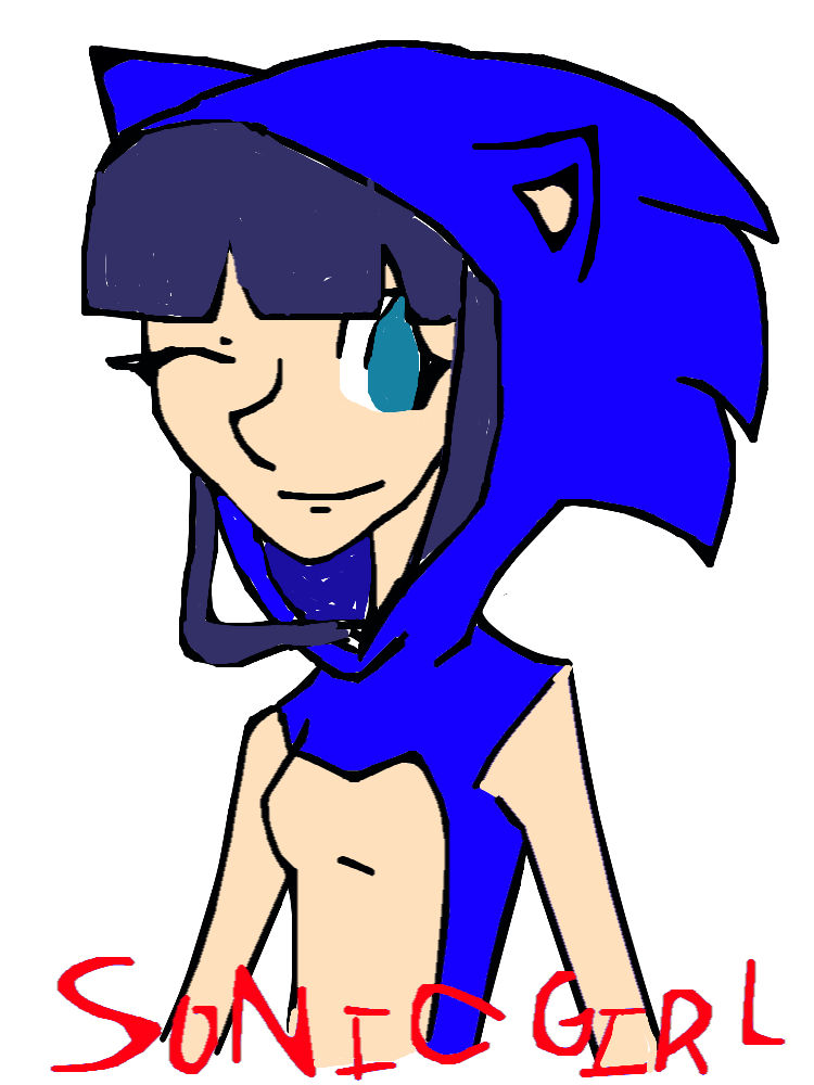 Sonic Girl by Another-Test-Subject on DeviantArt