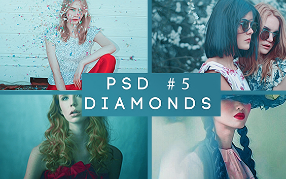 PSD #5 - Diamonds by everlastinglights on DeviantArt
