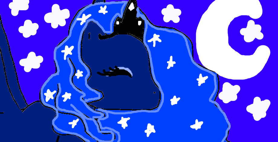 Princess Luna by CaptainFluffy651 on DeviantArt
