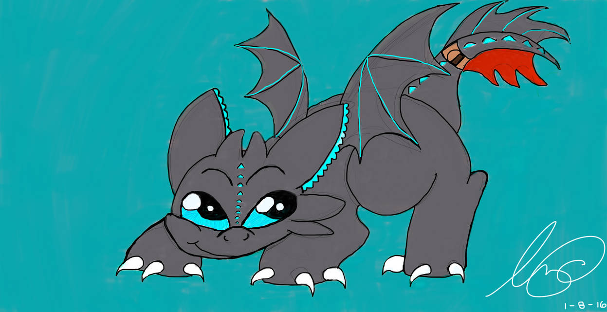 httyd young toothless by SydneyPaullet on DeviantArt