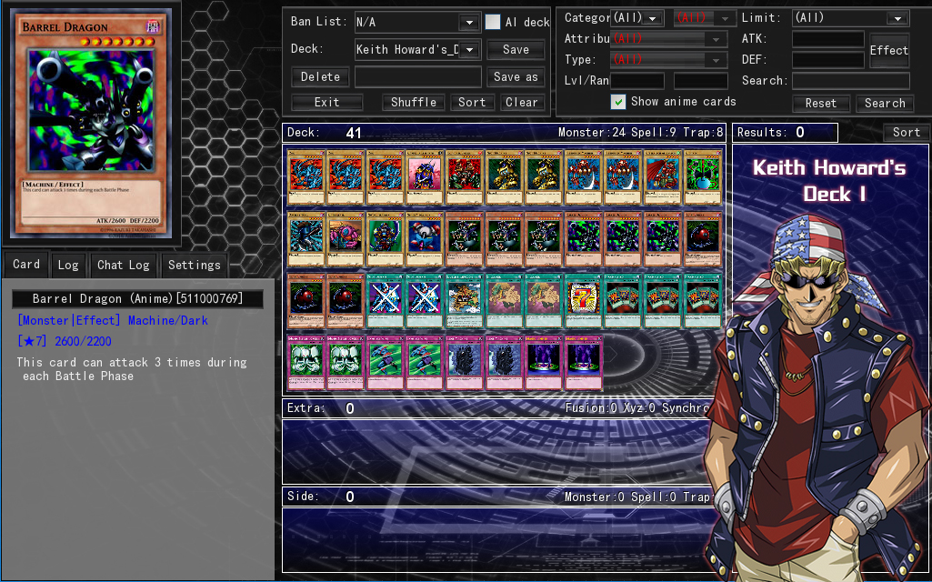 Keith Howard's Anime Deck 1 by Septimoangel12 on DeviantArt