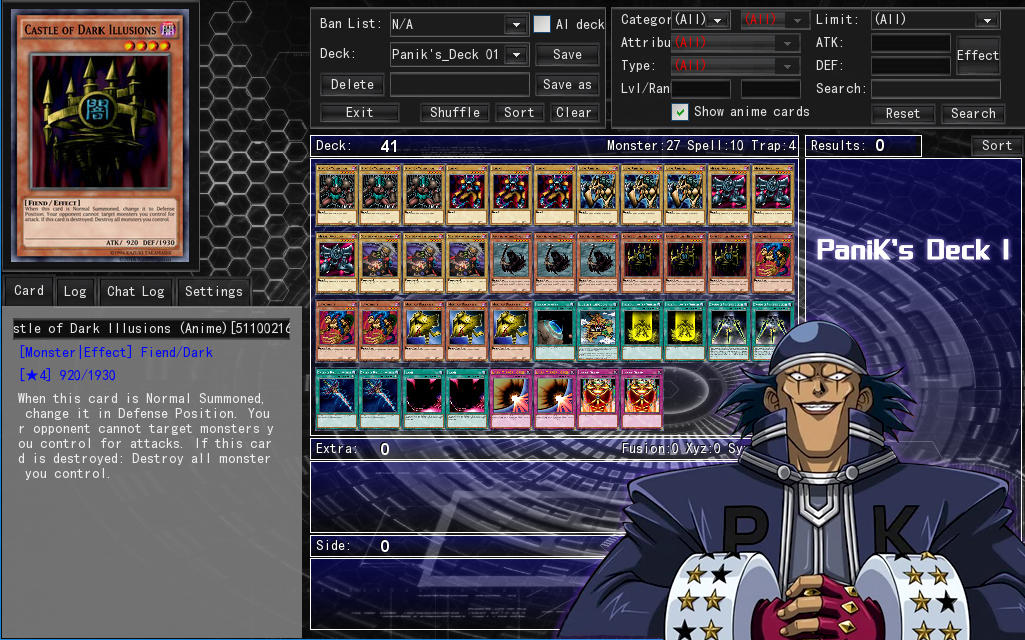 PaniK's Anime Deck 1 by Septimoangel12 on DeviantArt