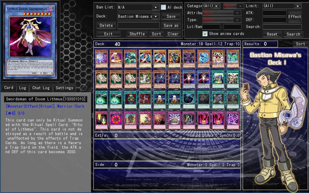 Bastion Misawa's Deck 1 by Septimoangel12 on DeviantArt