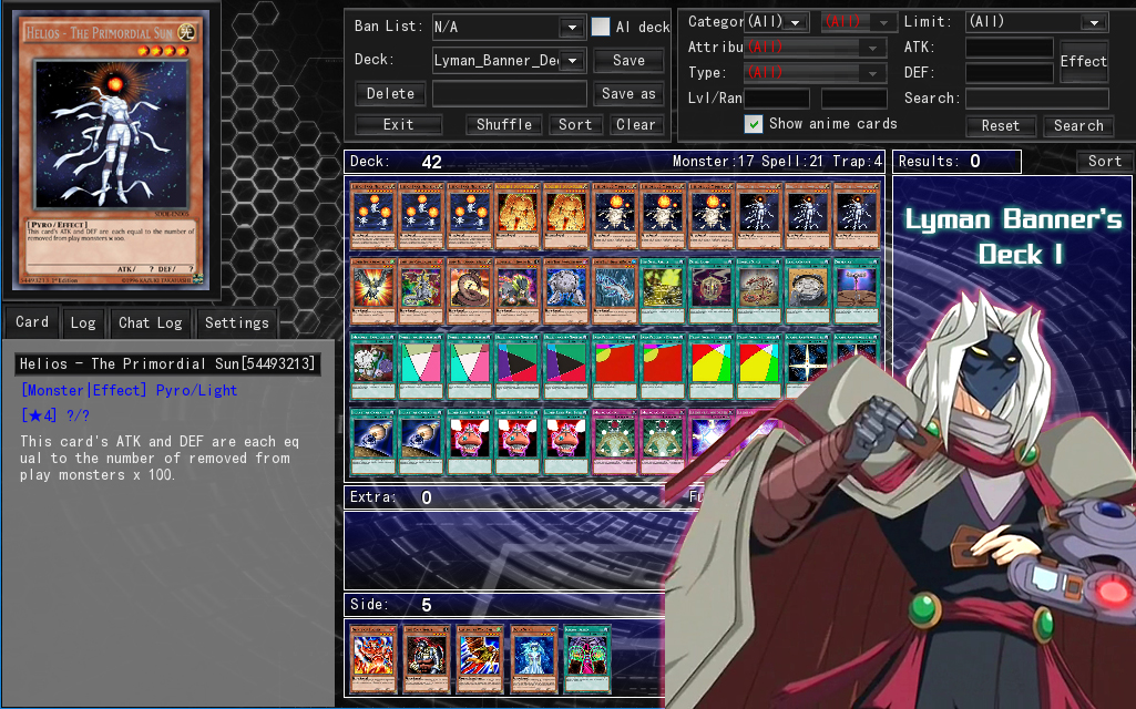 Lyman Banner's Deck 1 by Septimoangel12 on DeviantArt