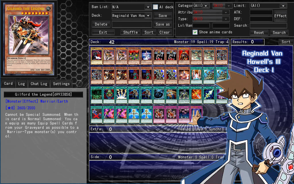 Reginald Van Howell III Deck 1 by Septimoangel12 on DeviantArt