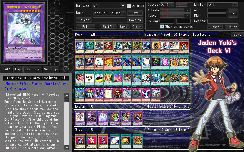 Jaden Yuki's Deck 6 by Septimoangel12 on DeviantArt