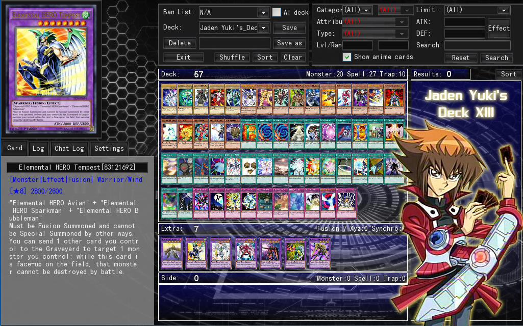 Jaden Yuki's Deck 13 by Septimoangel12 on DeviantArt