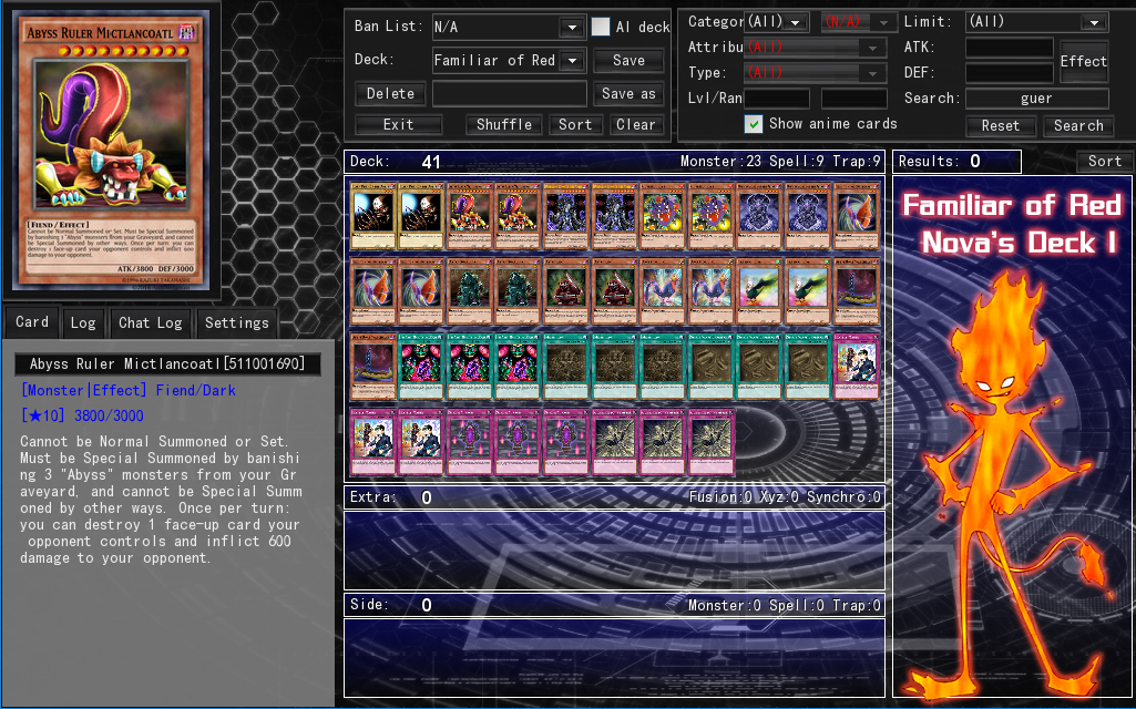 Familiar of Red Nova's Deck 1 by Septimoangel12 on DeviantArt