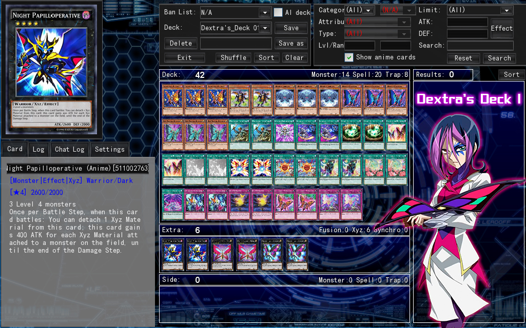 Dextra's Deck 1 by Septimoangel12 on DeviantArt