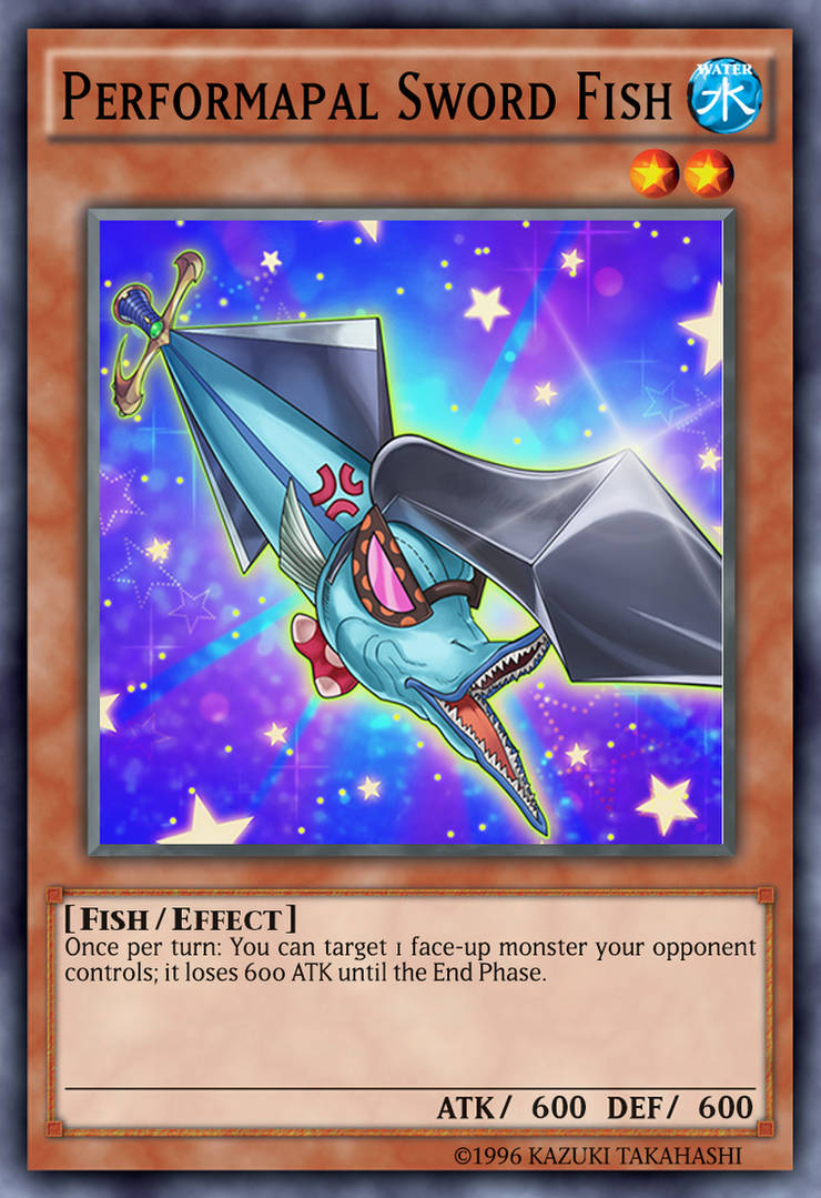 Performapal Sword Fish (Anime) by Septimoangel12 on DeviantArt