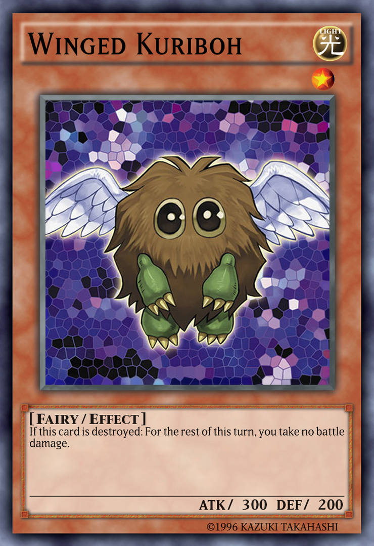 Winged Kuriboh (Anime) by Septimoangel12 on DeviantArt