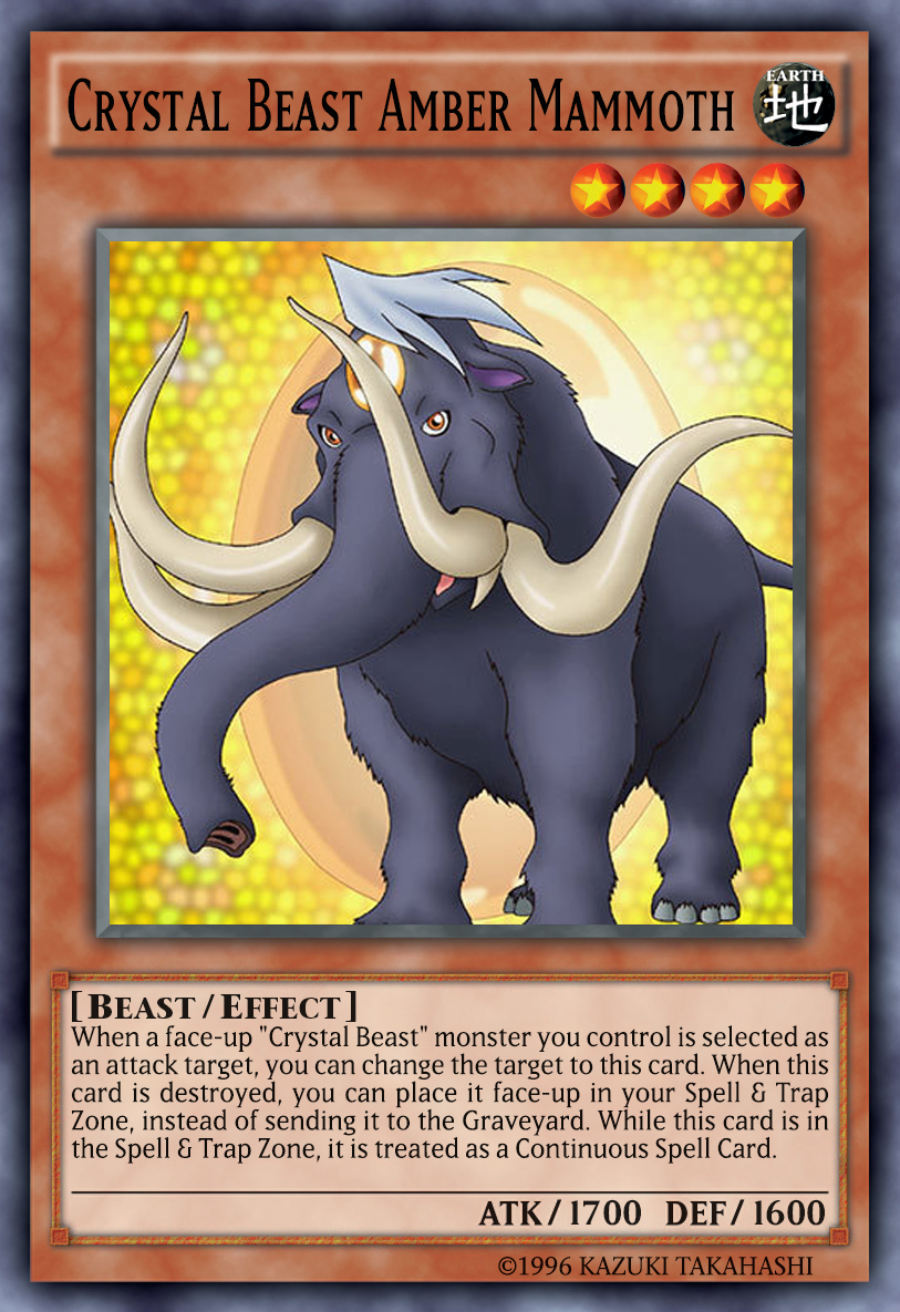 Crystal Beast Amber Mammoth (Anime) by Septimoangel12 on DeviantArt
