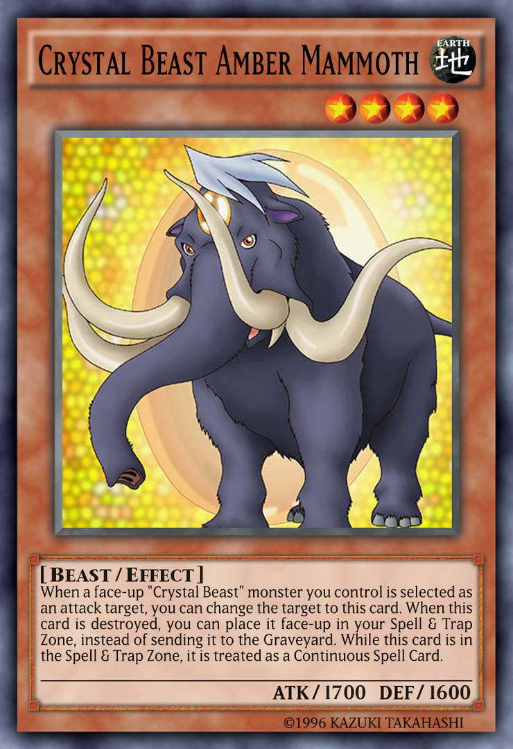Crystal Beast Amber Mammoth (Anime) by Septimoangel12 on DeviantArt