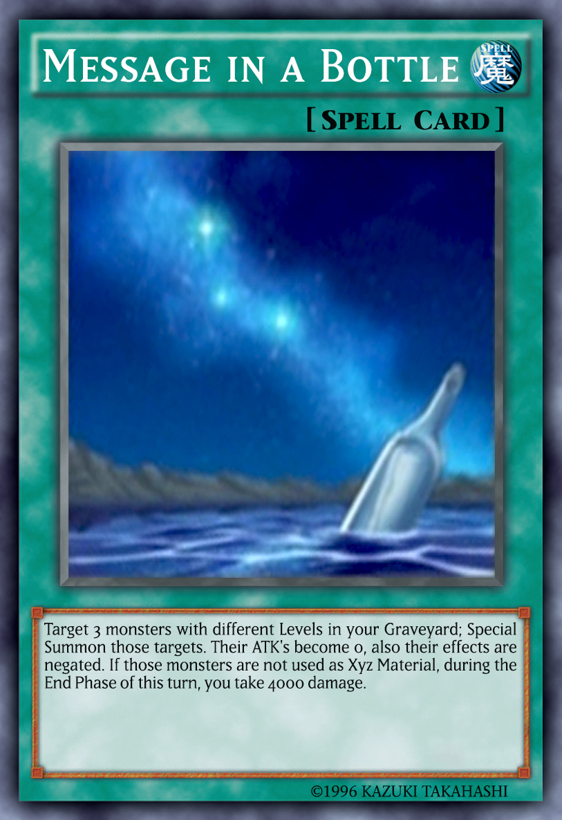 Message in a Bottle (Anime) by Septimoangel12 on DeviantArt