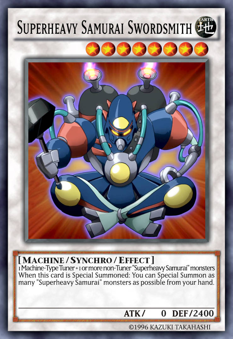 Superheavy Samurai Swordsmith by Septimoangel12 on DeviantArt