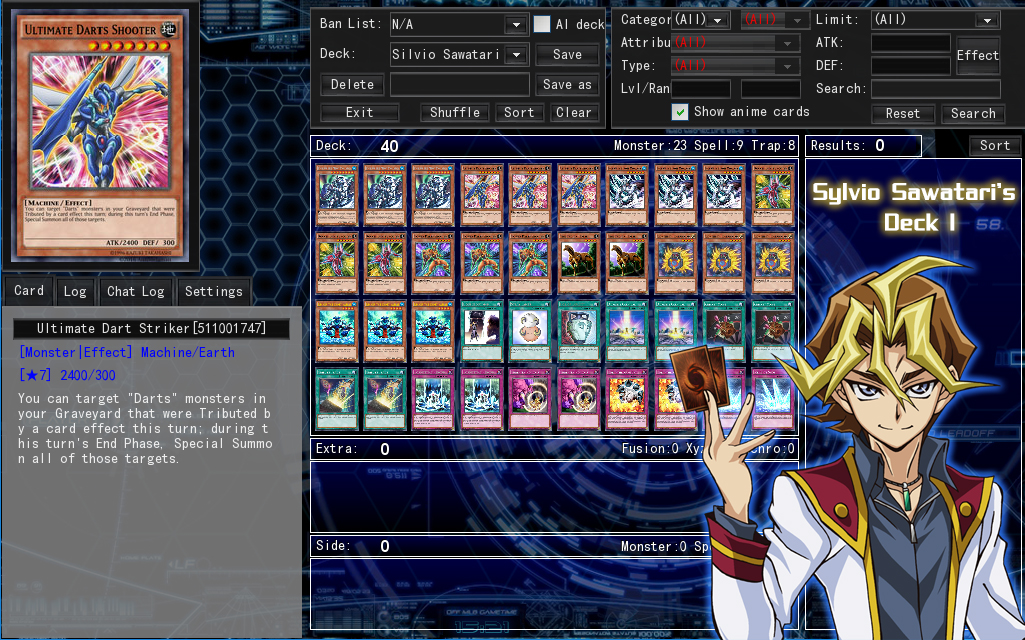 Sylvio Sawatari's Deck 1 by Septimoangel12 on DeviantArt