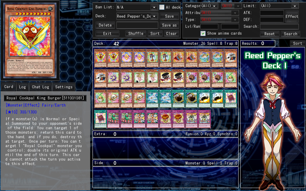 Reed Pepper's Deck 1 by Septimoangel12 on DeviantArt