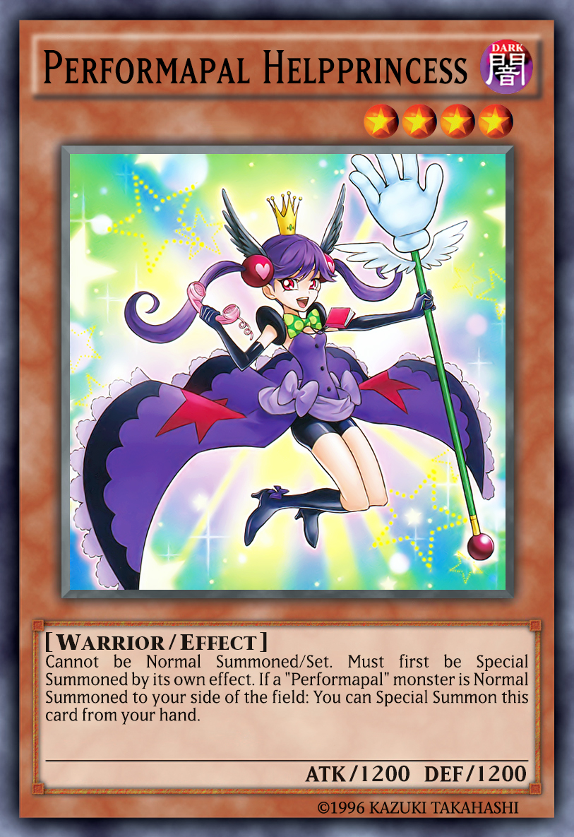 Performapal Helpprincess (Anime) by Septimoangel12 on DeviantArt