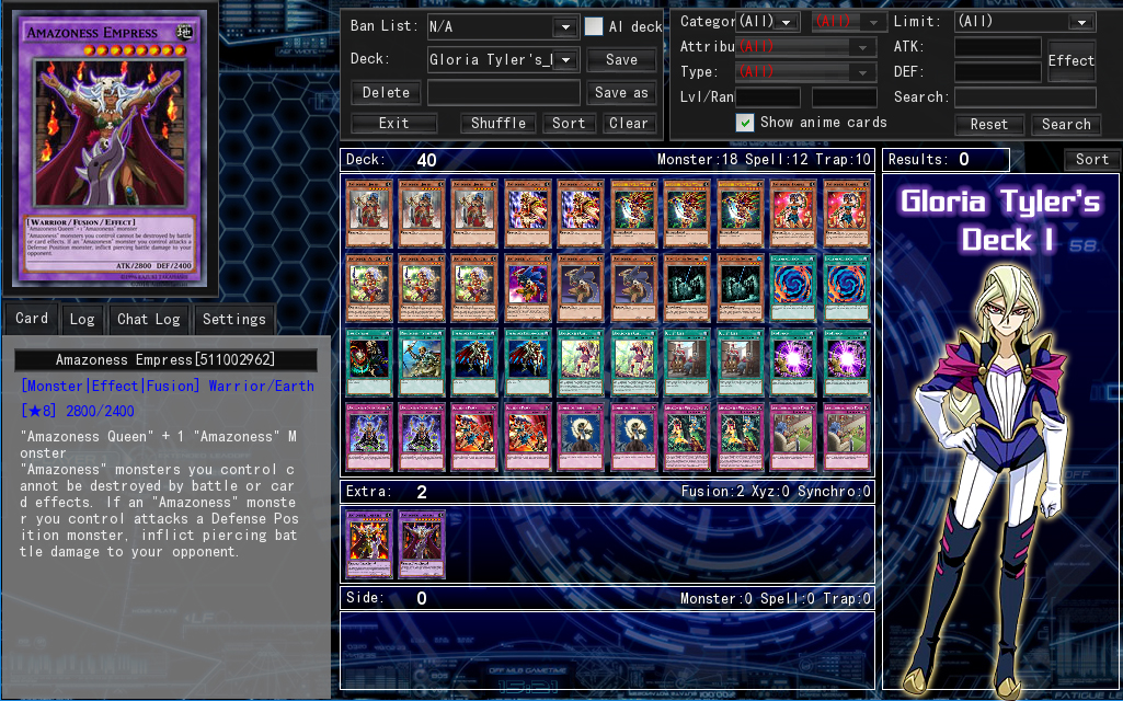 Gloria Tyler's Deck 1 by Septimoangel12 on DeviantArt