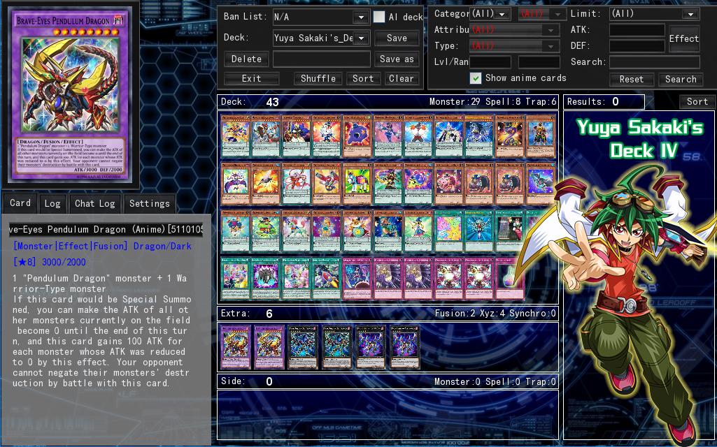 Yuya Sakaki's Deck 4 by Septimoangel12 on DeviantArt