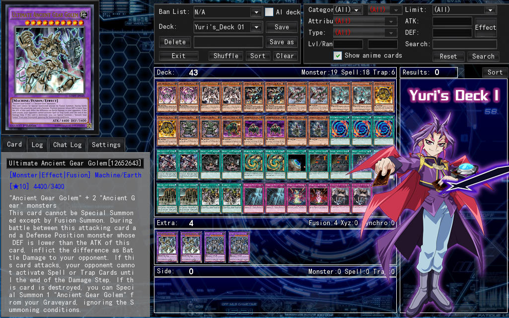 Yuri's Deck 1 by Septimoangel12 on DeviantArt