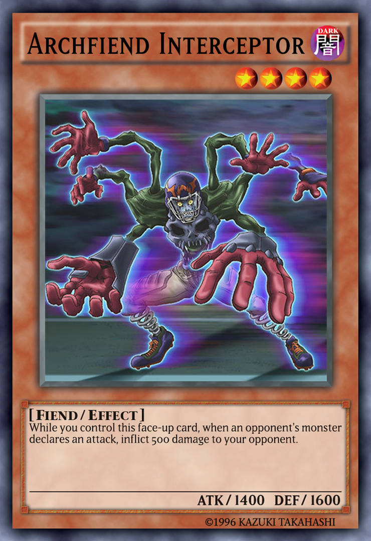 Archfiend Interceptor (Anime) by Septimoangel12 on DeviantArt