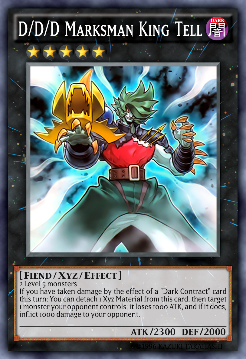 D-D-D Marksman King Tell (Anime) by Septimoangel12 on DeviantArt